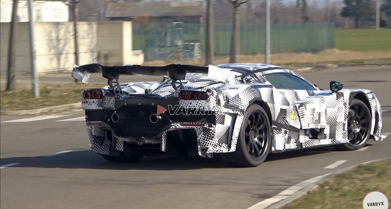 Ferrari F250 prototype spotted in Italy