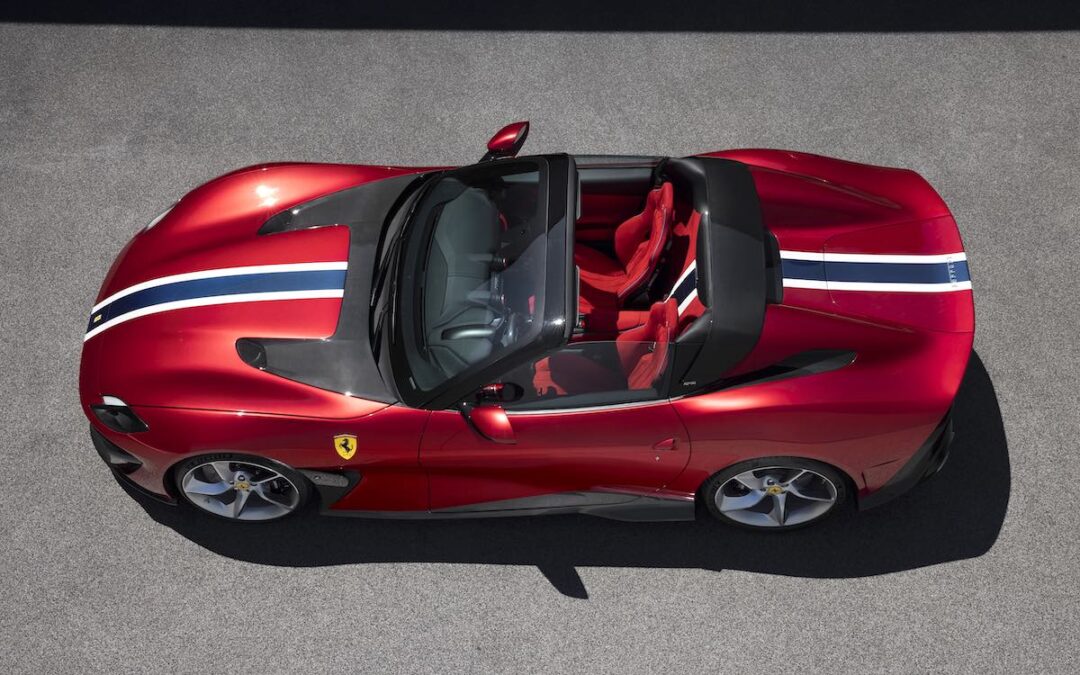 Ferrari has revealed its latest one-off build, the SP51 roadster