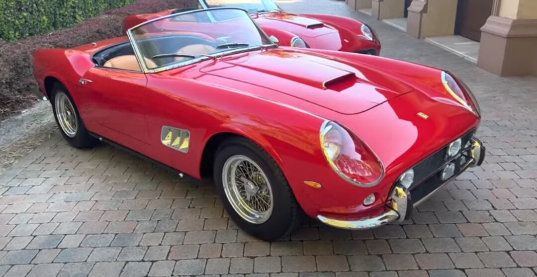 Spot the difference between real 20m Ferrari and this fake