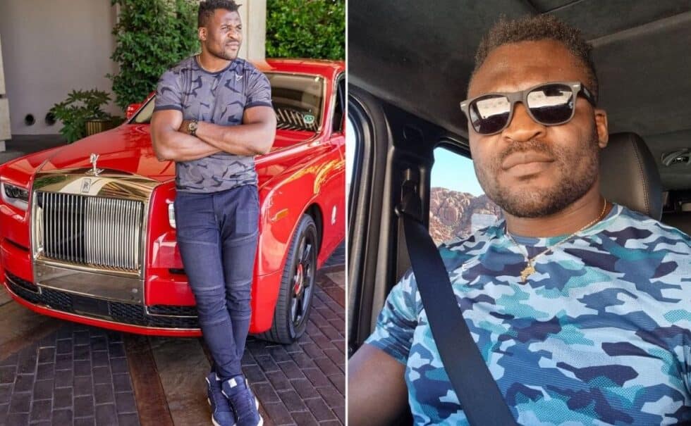 UFC star Francis Ngannou car collection is impressive