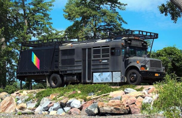 Inside the ultimate survival camper for the zombie apocalype