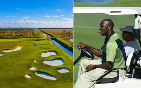 Michael Jordan has a golf course with less than 100 members