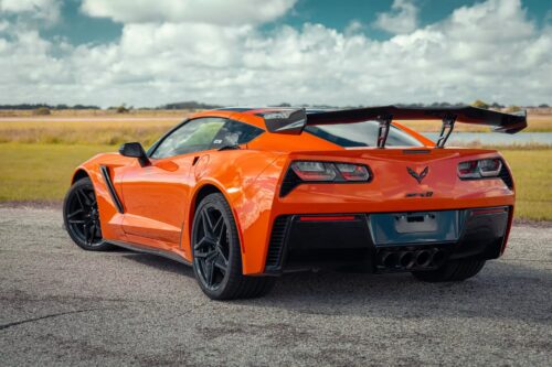 Hennessey gives the Chevy Corvette 1,000 hp and a massive wing