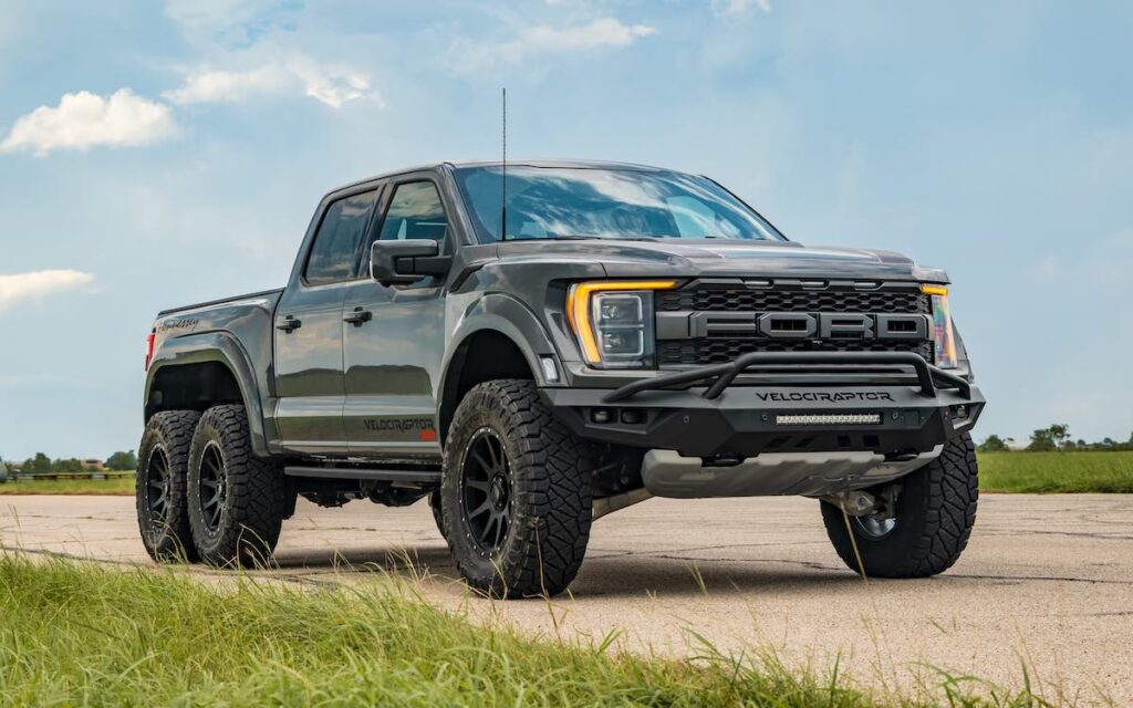Hennessey has turned the Ford F-150 Raptor into a six-wheeled beast ...