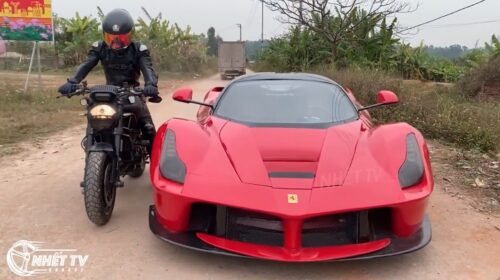 Believe it or not, this is a homemade Ferrari LaFerrari