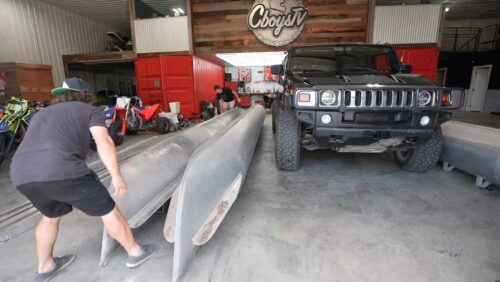 These guys just built a Hummer boat and the results are epic