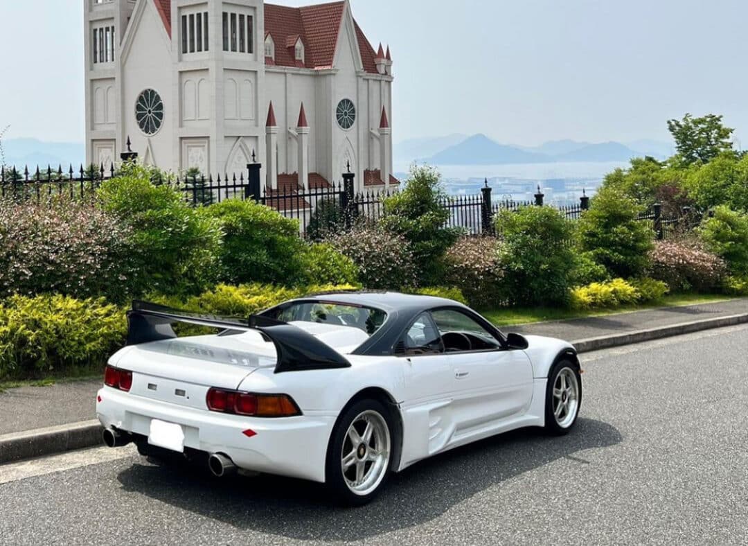 Someone actually drives the only Toyota MR2 GT1 ever built