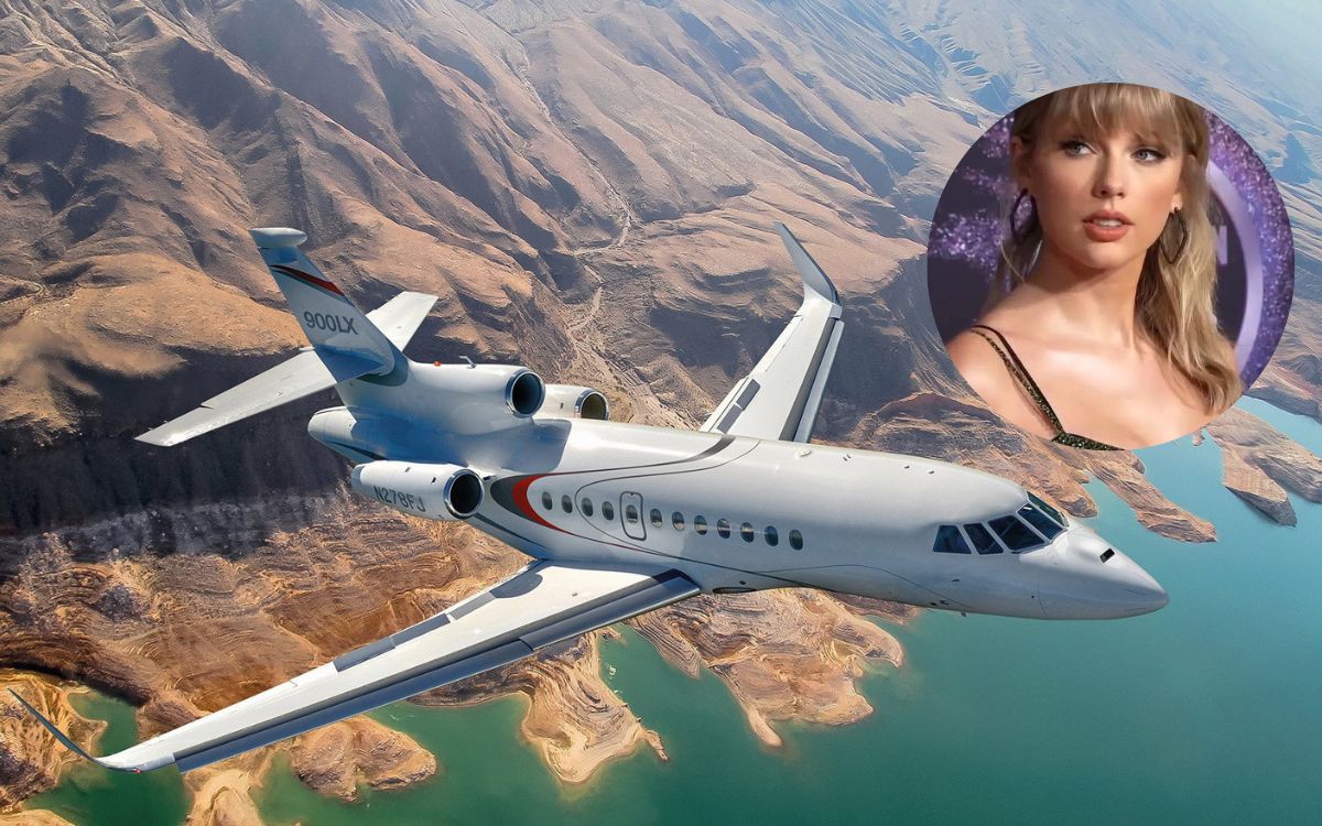 Taylor Swift s Dassault Falcon 900LX Private Jet Valued At 40 Million