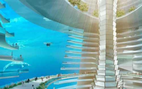 Inside the incredible floating city in China