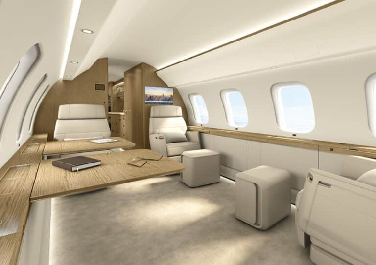 Inside the incredibly unique Bombardier Global 8000