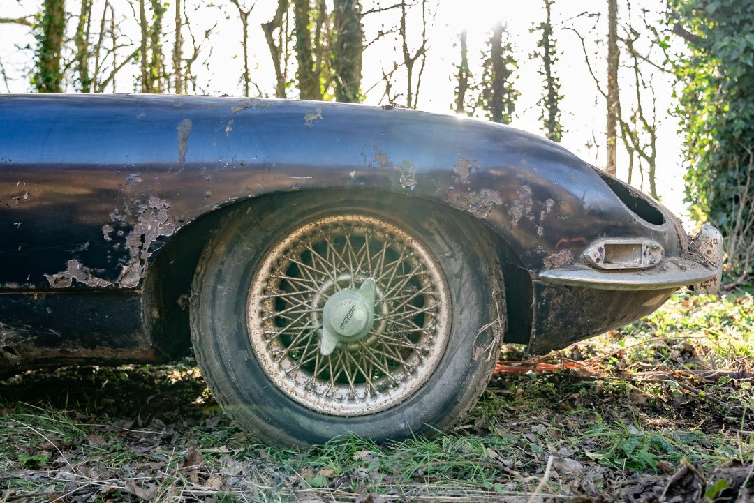 This super rare Jag was sitting under rags in a barn for decades, and ...