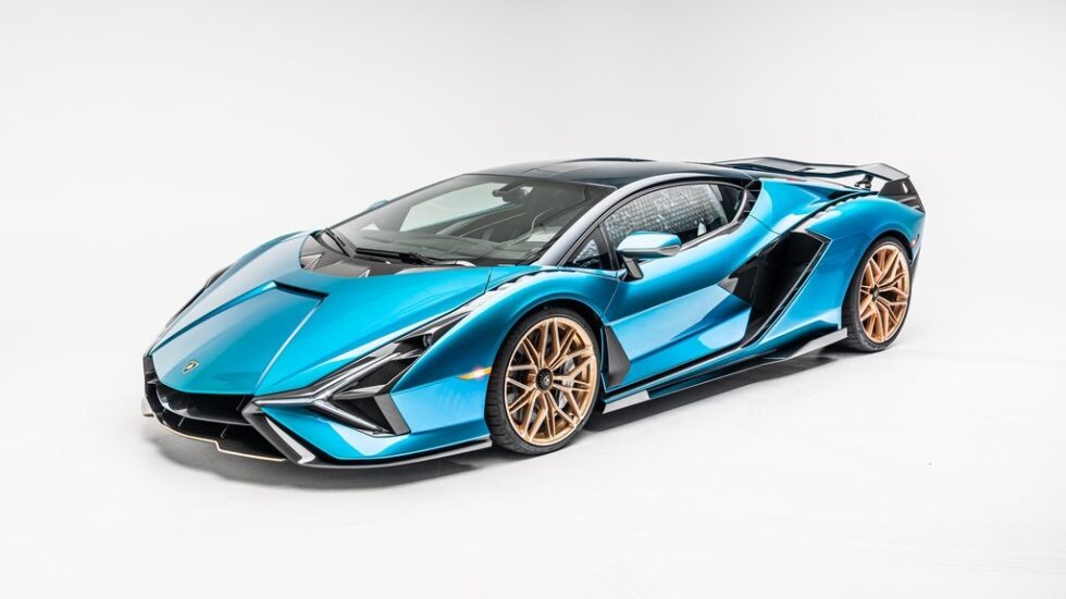 Lamborghini Sián for sale with 136 miles on the clock