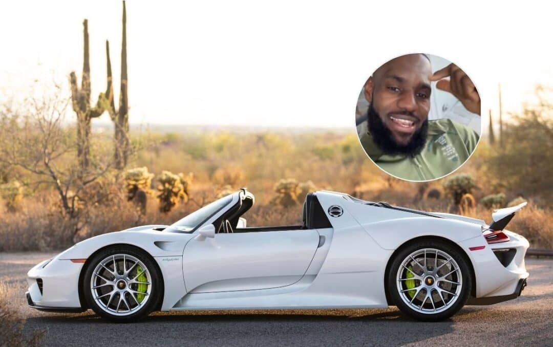 LeBron James' Porsche 918 Spyder is rarest in his collection