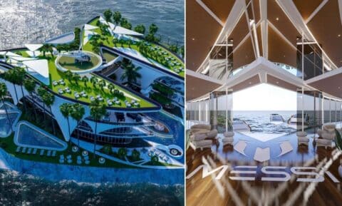 Insane $50m concept mansion for Lionel Messi revealed