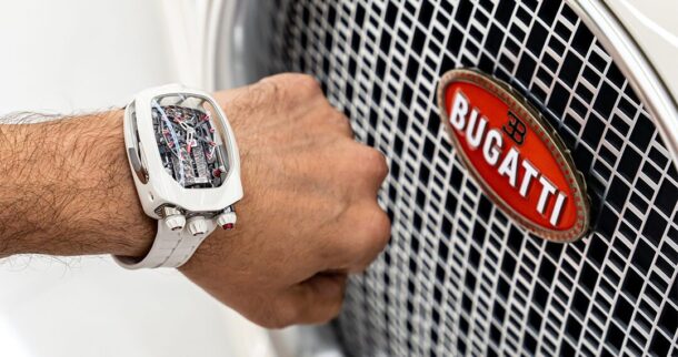 Jacob & Co makes custom Hermès Bugatti Chiron timepiece