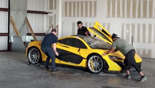 YouTuber drops $575,000 on THAT destroyed McLaren P1