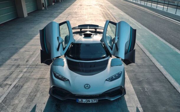 George Russell's Mercedes-AMG One turning heads in Monaco