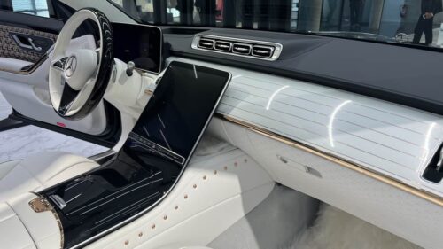 Covered in chrome New Mercedes Maybach OOZES luxury Car.