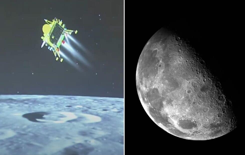 India makes history by reaching the Moon's South Pole
