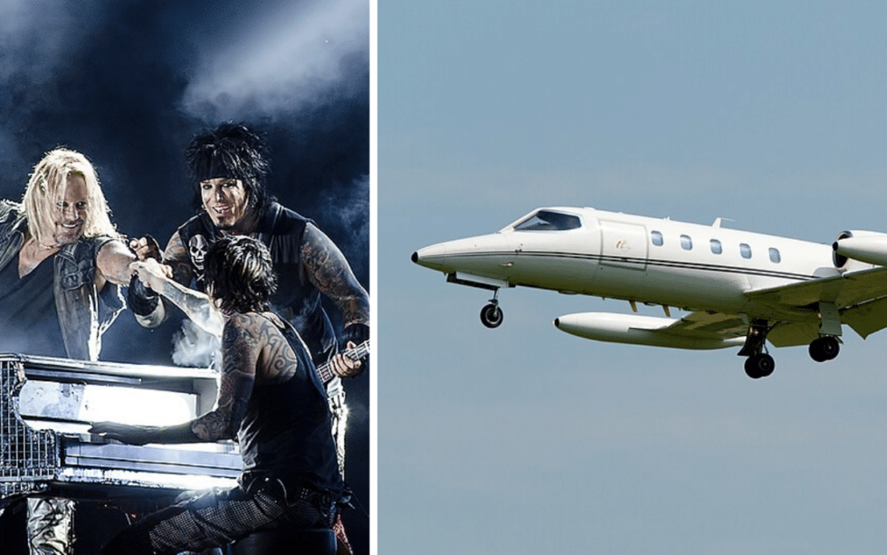 Motley Crue’s abandoned private jet just listed for sale