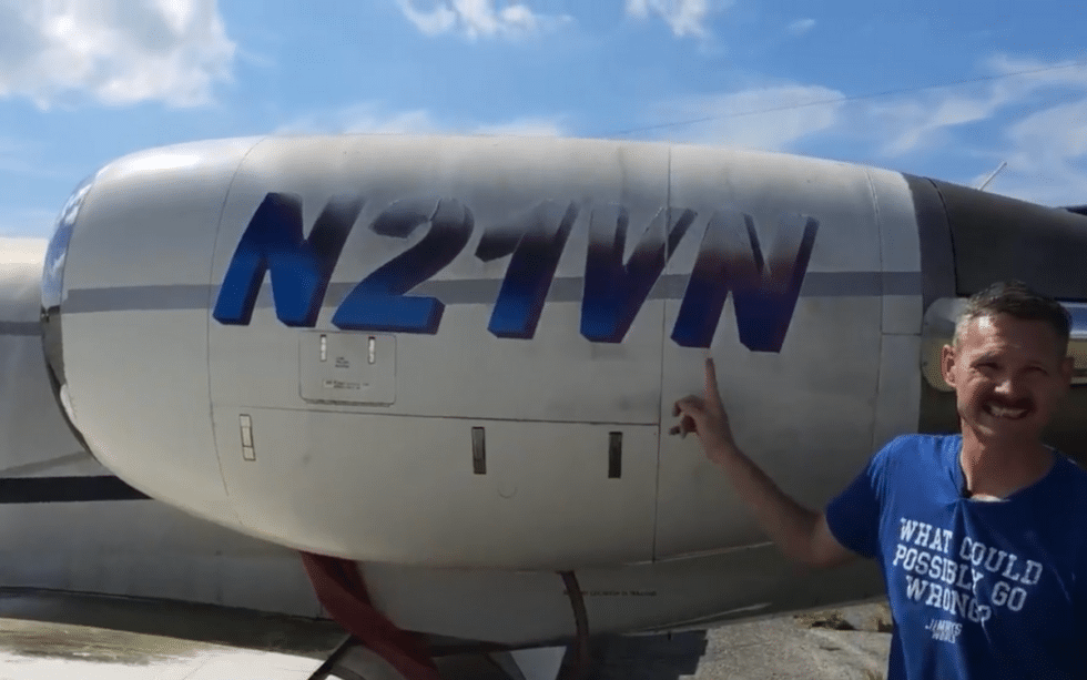 Exploring Motley Crue’s abandoned jet for first time in years as it ...