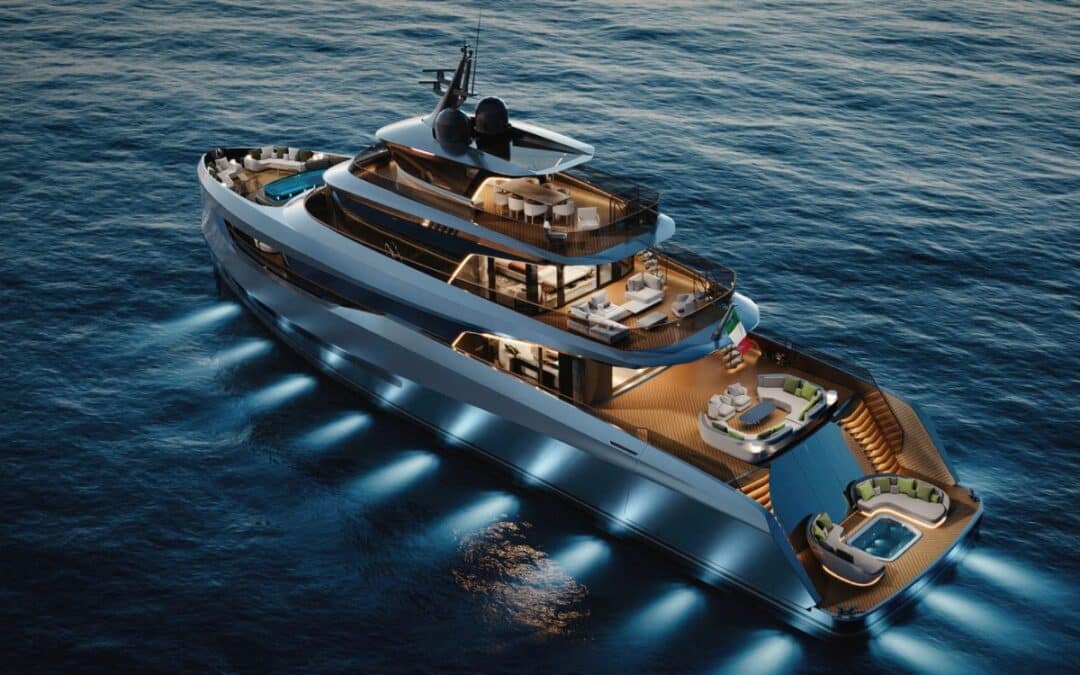 131-Foot Superyacht concept is a private island you can sail