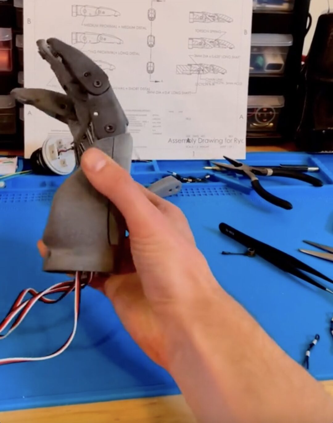 College student builds functioning bionic arm for under $650