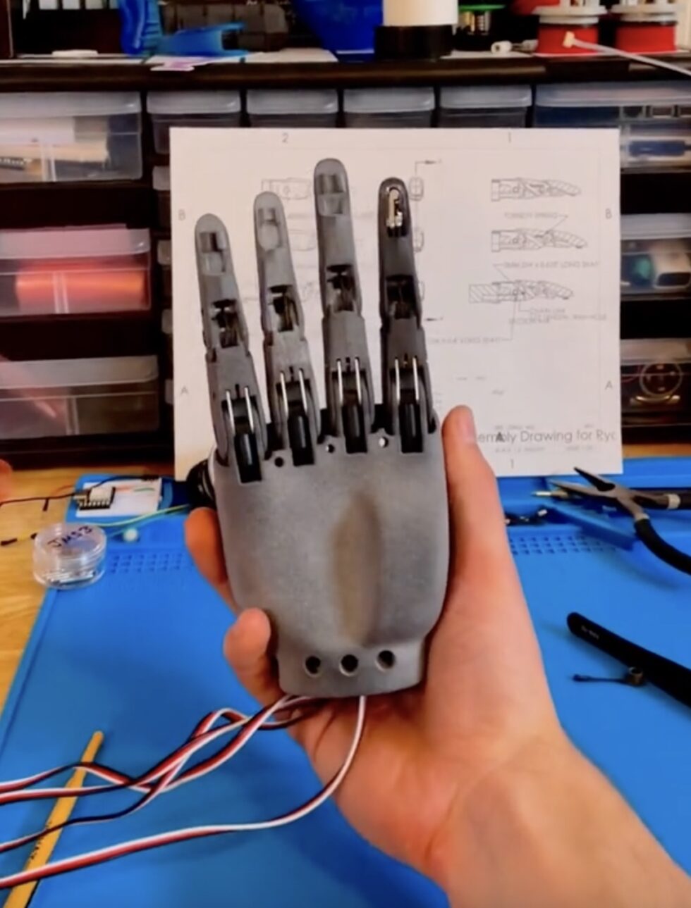 College student builds functioning bionic arm for under $650