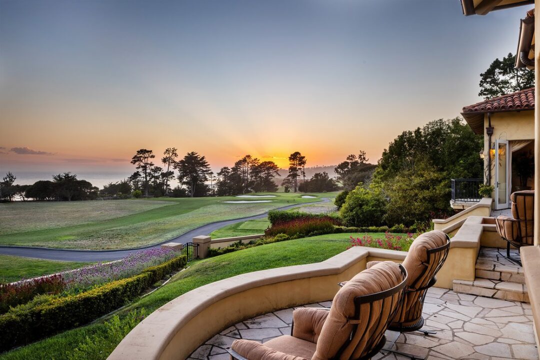 This $31m Pebble Beach mansion is literally located inside a golf course