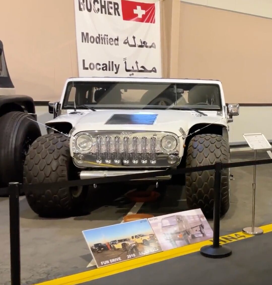 Rainbow Sheikh car collection is a festival of weird cars
