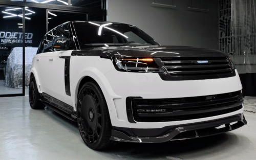 Range Rover Sv 2024 Mansory designed to be a Stormtrooper