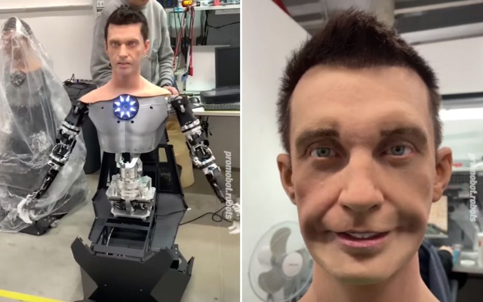 This hyper-realistic human robot can speak and cost $8 million to build ...