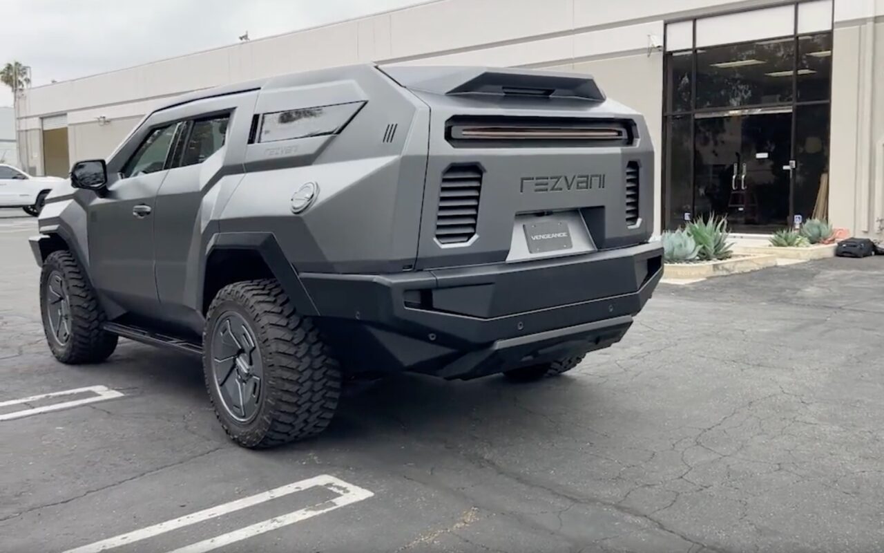 The $700k Rezvani Vengeance is a video game vehicle built for the real ...