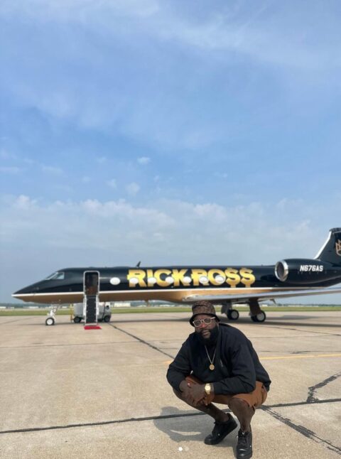 Rick Ross shows off his new ‘$5 billion’ private jet – Supercar Blondie