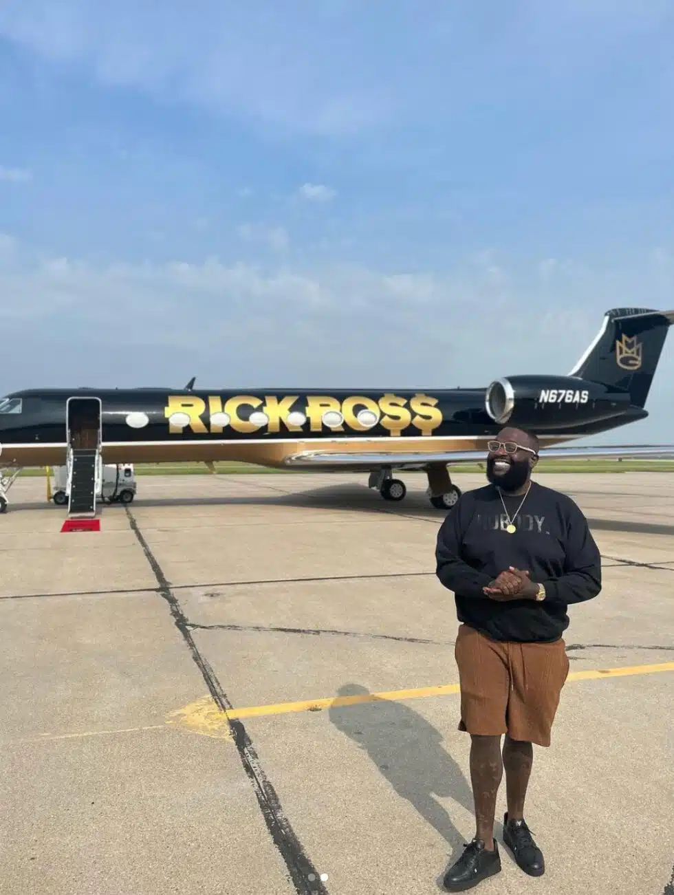 Rick Ross shows off his new ‘$5 billion’ private jet Rick Ross shows off his new ‘$5 billion’ private jet