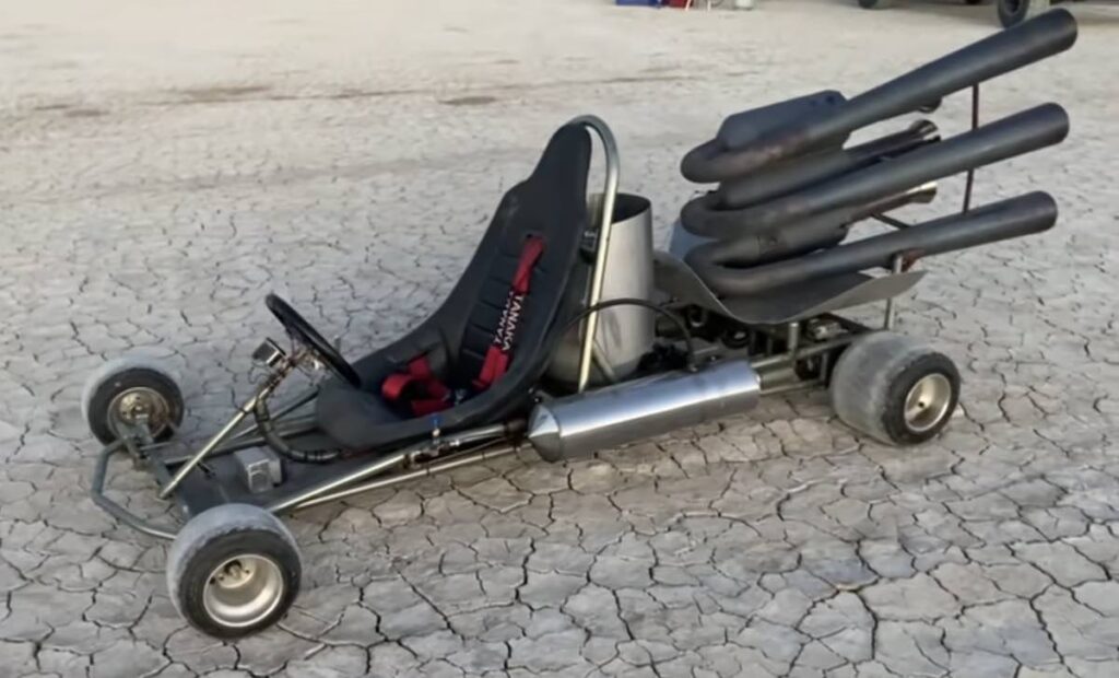 This guy builds the world’s most insane jet-powered go karts – Supercar ...