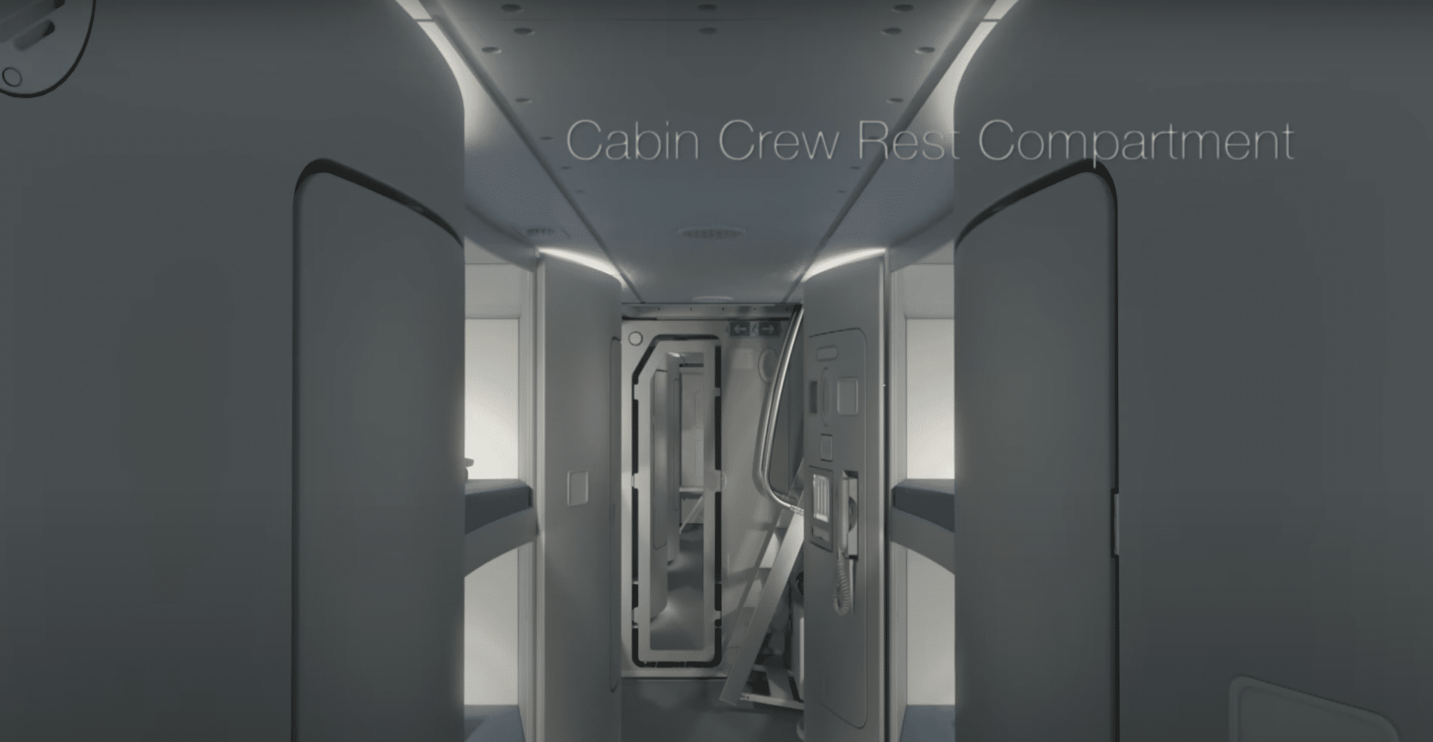 Inside the Airbus A380 cabin, a unique space in the sky