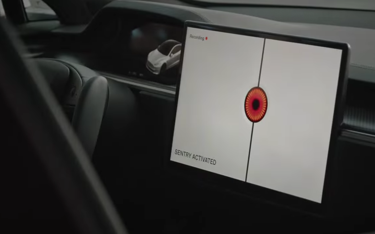 Tesla Model 3 owner left Sentry Mode cameras on for 24 hours as a test ...