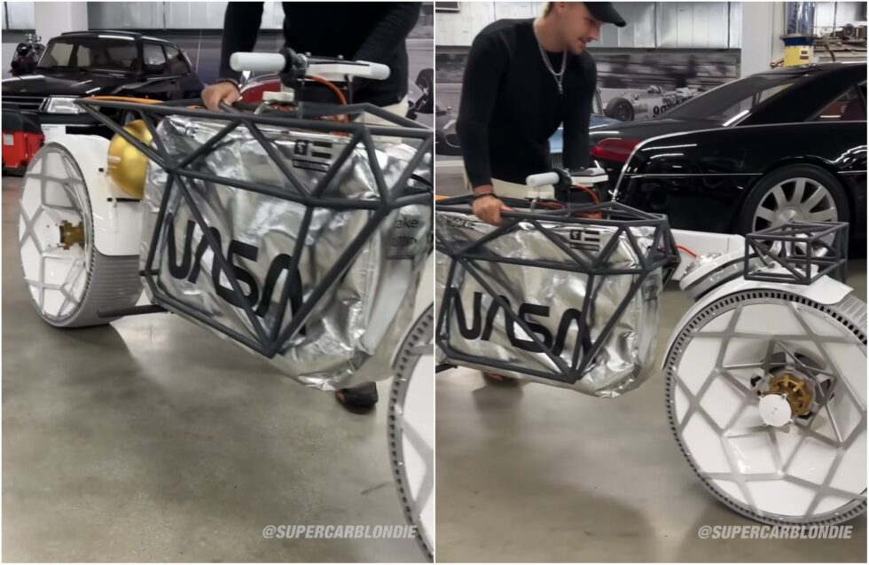 This NASA bike is designed to be used on Mars