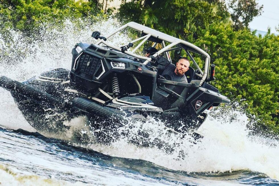 This company has built a UTV with jet skis for wheels and you can ...