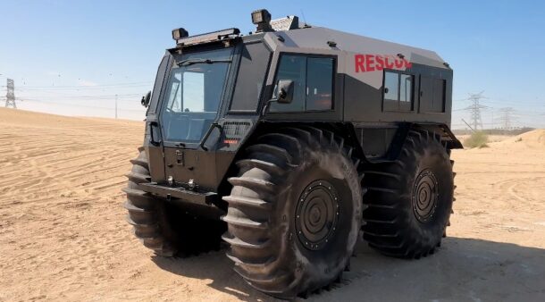 This Sherp truck is the most badass rescue vehicle in the world