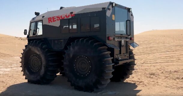 This Sherp truck is the most badass rescue vehicle in the world