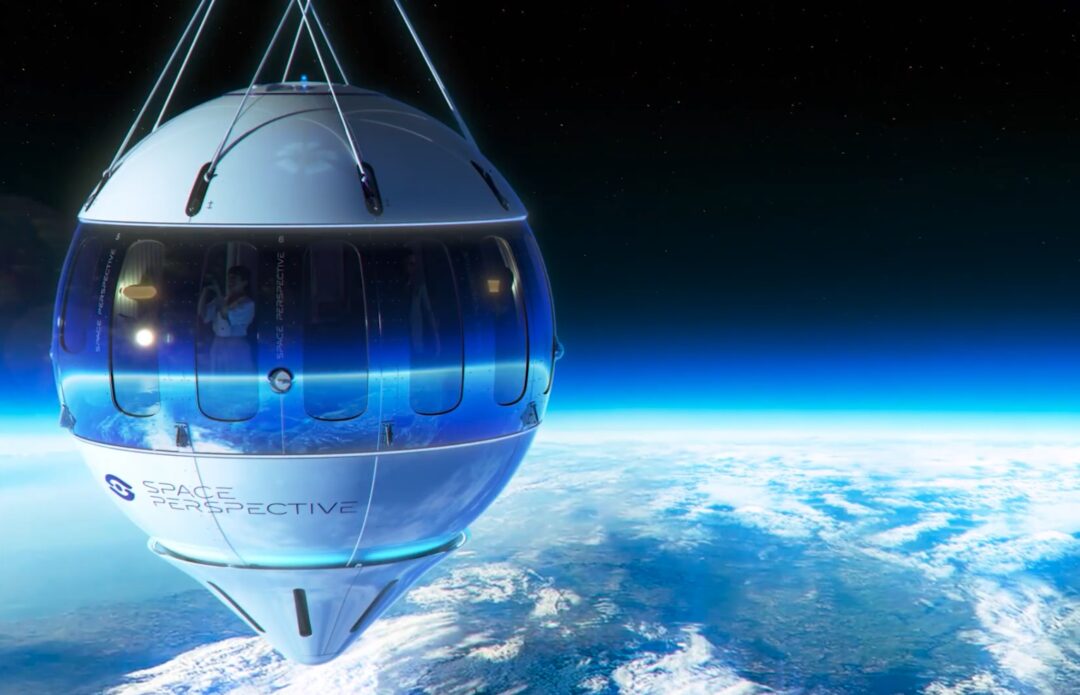 This giant balloon will take you into the stratosphere