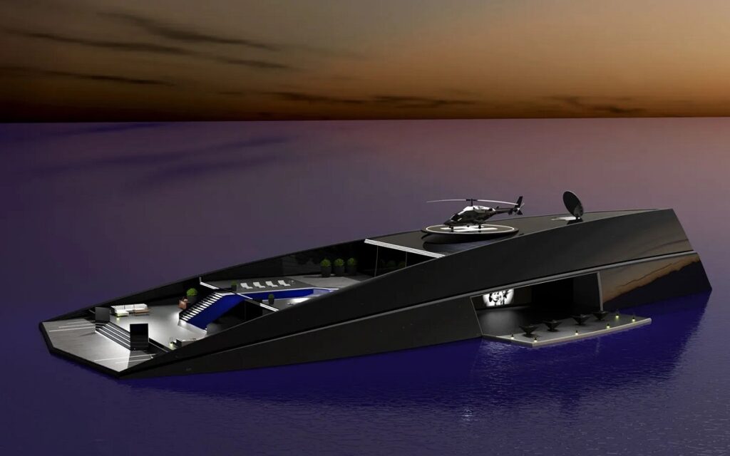 This 492-foot yacht concept is straight out of Star Wars – Supercar Blondie