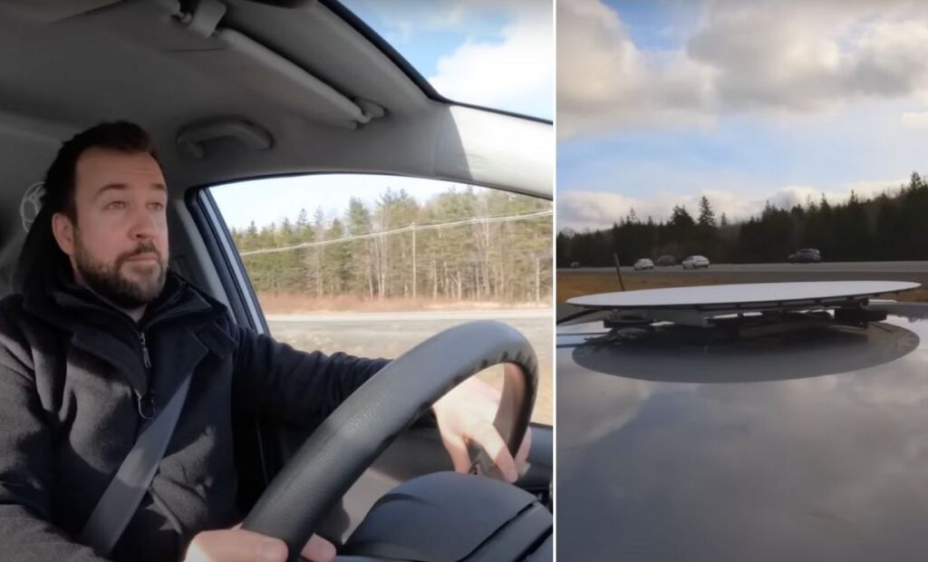 Guy turns his car into 80-mph WiFi router with Starlink Roam