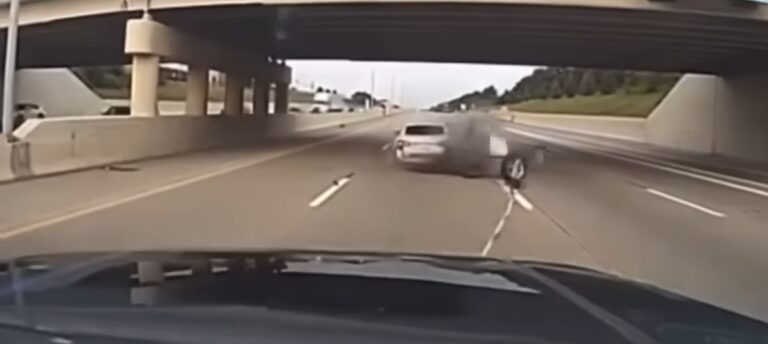 Dashcam video shows Michigan police using grappler device to almost ...