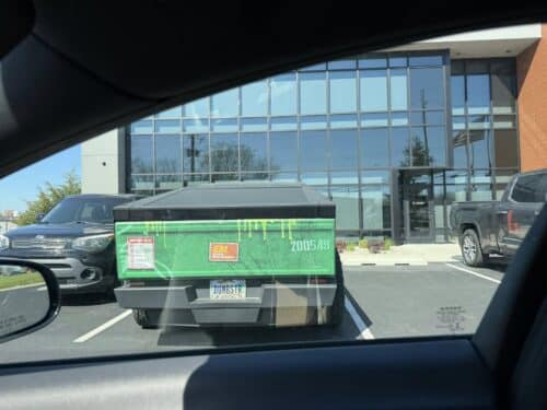 Tesla Cybertruck in Cincinnati became a Dumbstr truck with unique ...