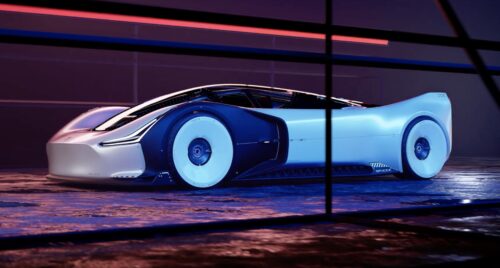 This Tesla x SpaceX hypercar is powered by massive rocket boosters ...