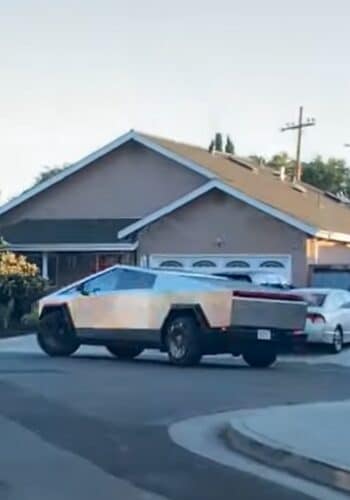 Footage goes viral of Cybertruck pulling 'Alien' U-turn
