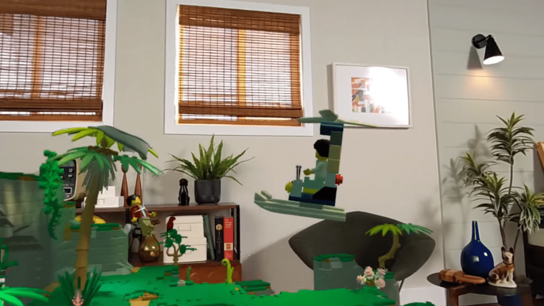 This VR headset brings your LEGO builds to life